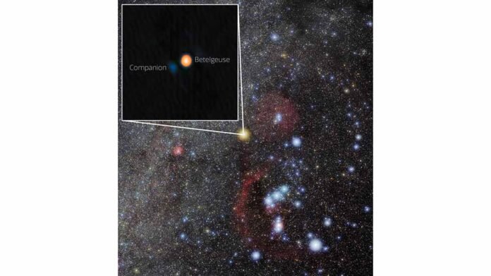 NASA scientist finds predicted companion star to Betelgeuse