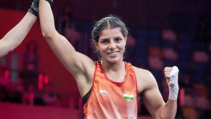Sakshi opens India’s gold medal account at World Boxing Cup