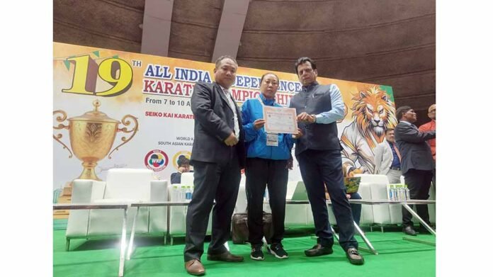 Nagaland Karateka shines at All India Independence Cup 2025