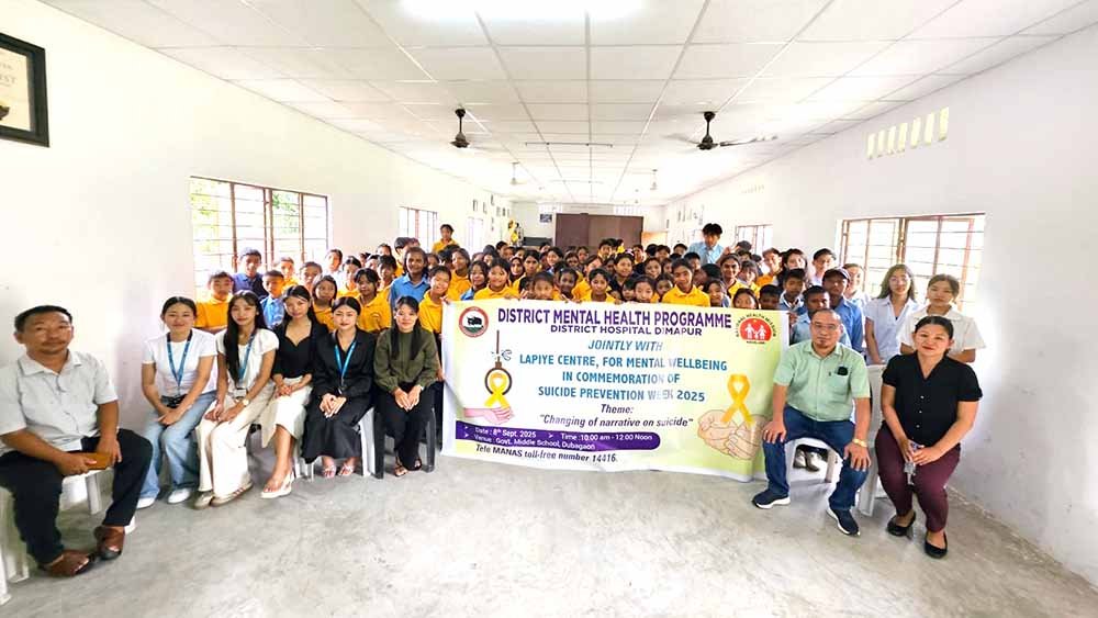 Dimapur district observes ‘Suicide Prevention Week 2025’