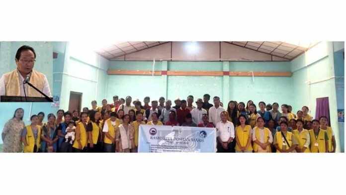 Poshan Maah launched at Meluri