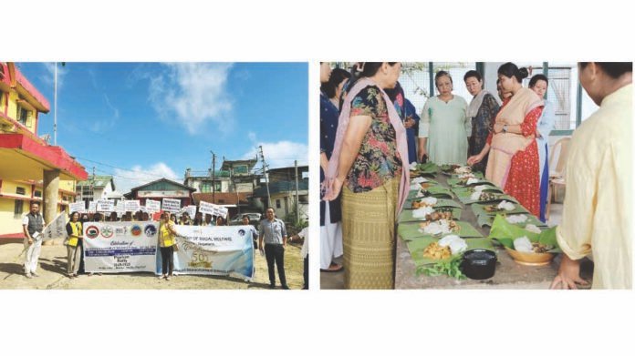 Poshan Maah activities held in Wokha and Medziphema