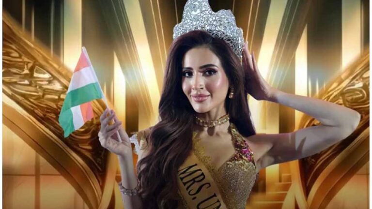 Sherry becomes first Indian to win the Mrs Universe 2025