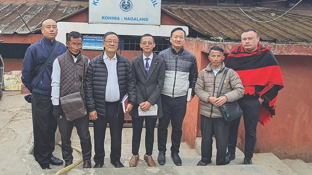 Nagaland Christian Revival Church Prison Ministry visits district jails