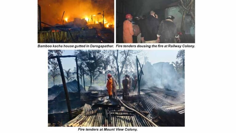 Nagaland: Fire incidents mark Dimapur’s New Year