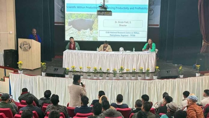 Nagaland: ICAR–NRCM holds awareness on scientific Mithun production