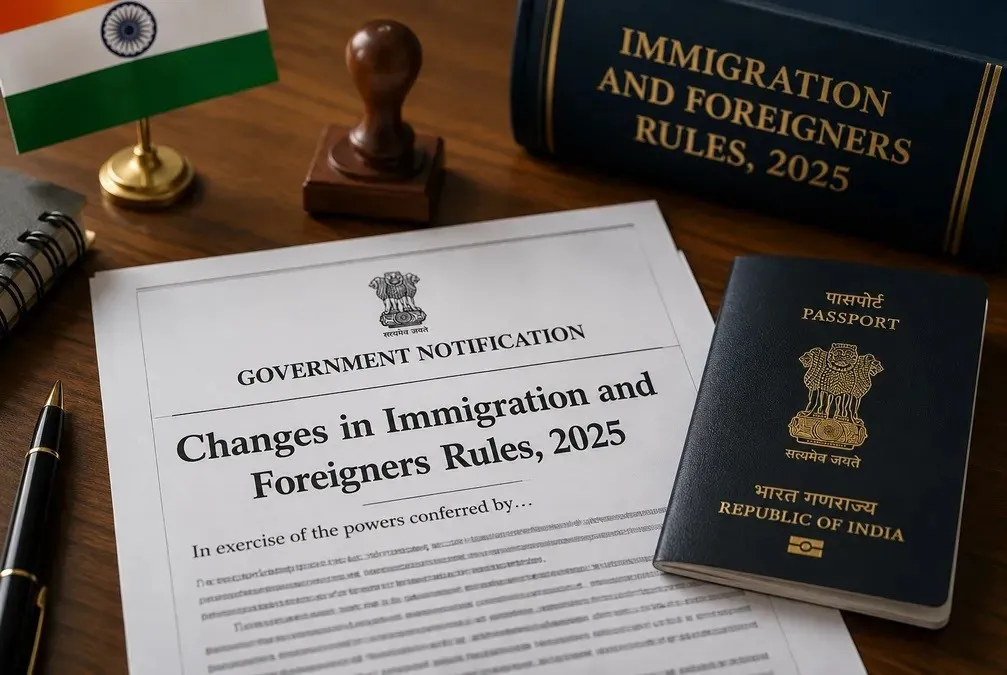 government notifies changes in Immigration and Foreigners Rules, 2025