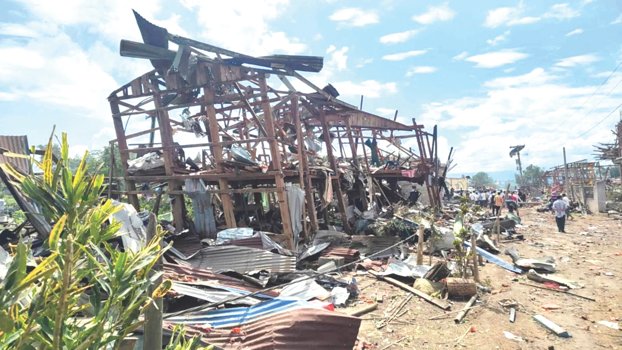 Deadly blast in Myanmar village kills 55; rescue Ops on