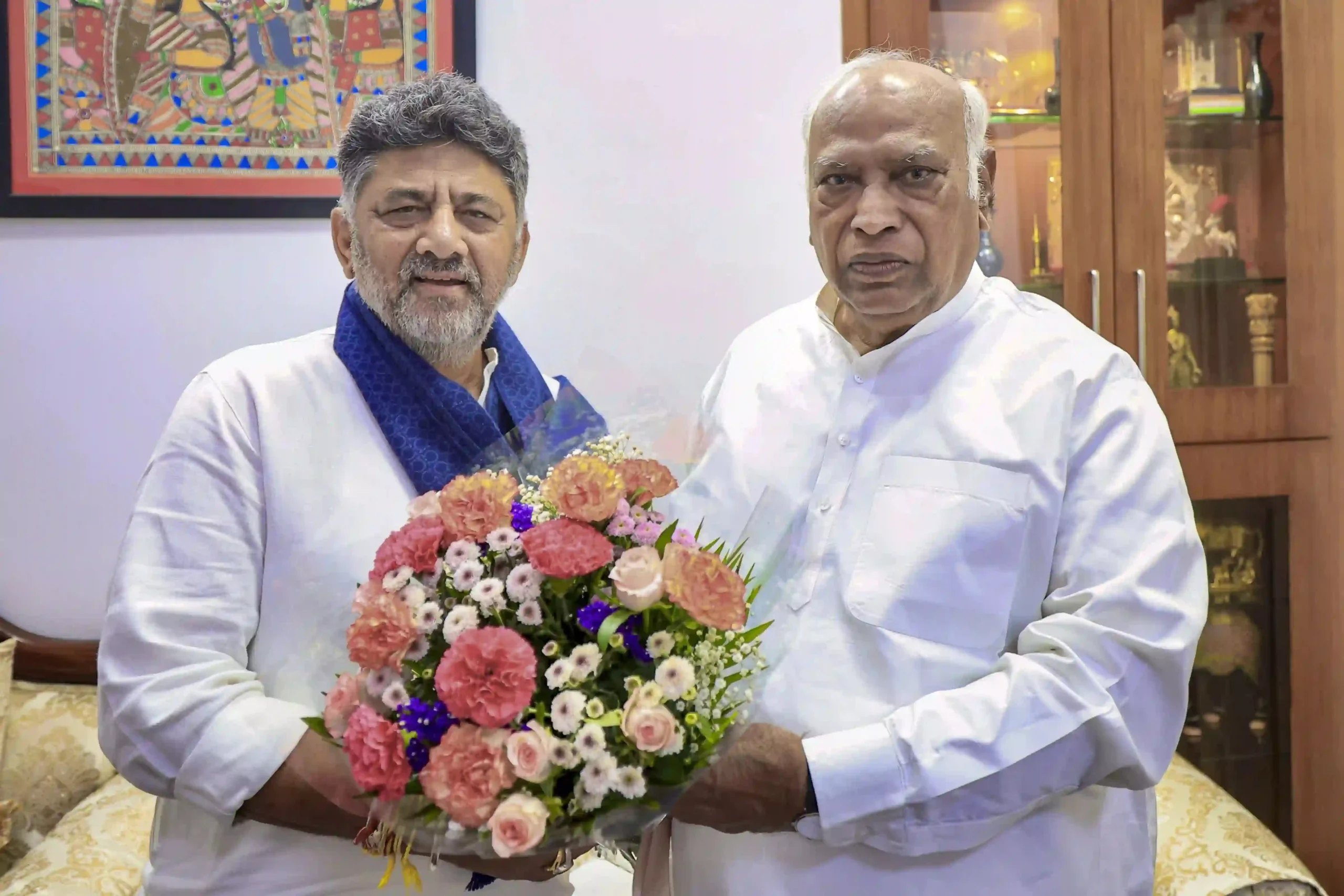 No proposal yet on K’taka Cabinet under CM-designate Shivakumar: Kharge