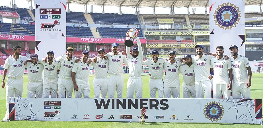 India seal record test victory over Afghanistan
